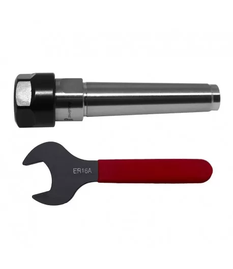 Mandrina / suport pentru Bucse elastice ER16 MK2/M10 cu cheie aferenta